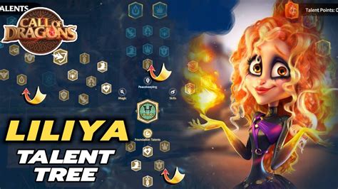 Call Of Dragons Liliya New Talent Tree Guide Tips And Tricks Youtube