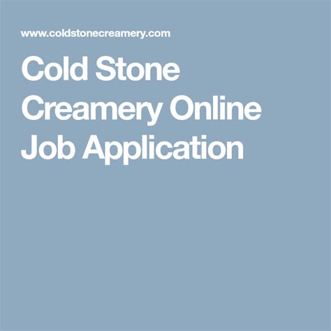 Creamery Job Application At Randy Doris Blog