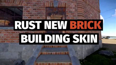 Rust Brick Building Skin Youtube