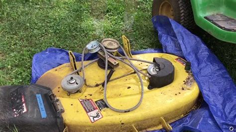 John Deere Lawn Mower Belt Routing Diagram Guide