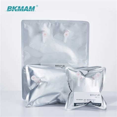02l To 20l Laboratory Use Multi Layer Aluminum Foil Gas Sampling Bag