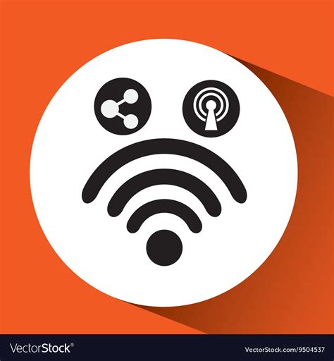 Wifi Connection Design Royalty Free Vector Image