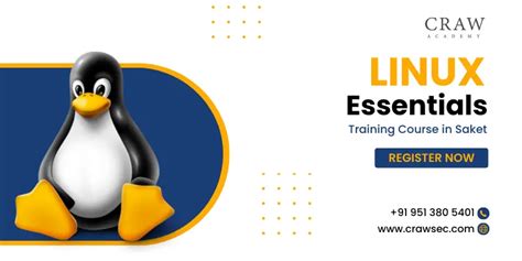 Linux Essentials Training Course In Saket 2025 Craw Security