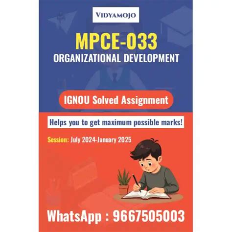 IGNOU MPCE 033 Solved Assignment 2024 25 PDF Download