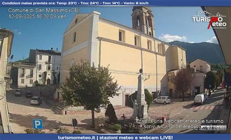 Turismo Meteo San Massimo Cb Piazza Del Paese