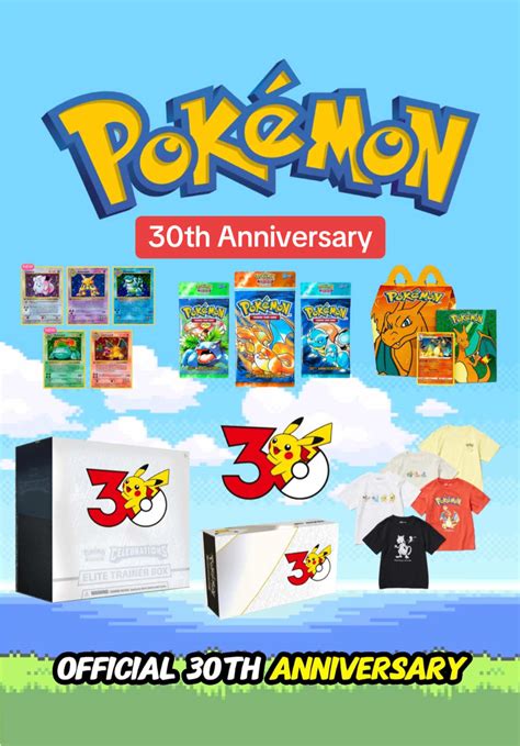 Pokemons 30th Anniversary Celebration Details Tiktok