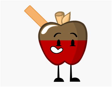 Clip Art Svg Free Stock Of Bfdi Caramel Apple Hd Png Download Kindpng