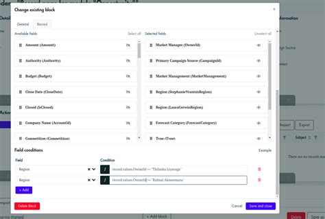 How To Compare The Value In A Userselector Field 🧩 Low Code Development Corteza