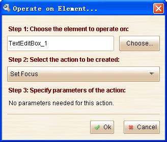 Set Focus ForeUI