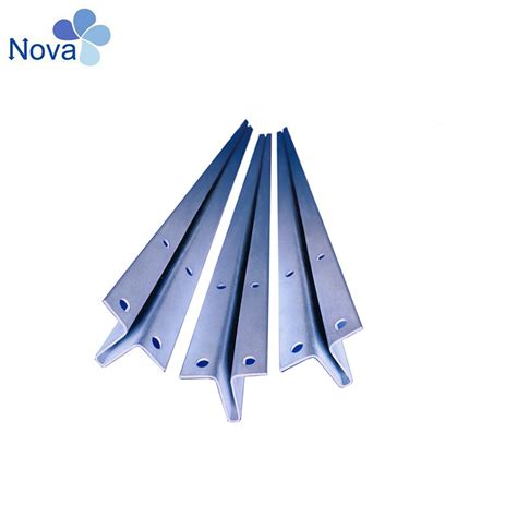 Passenger Elevator Solid Guide Rail Cold Drawn Use For Lift Machined