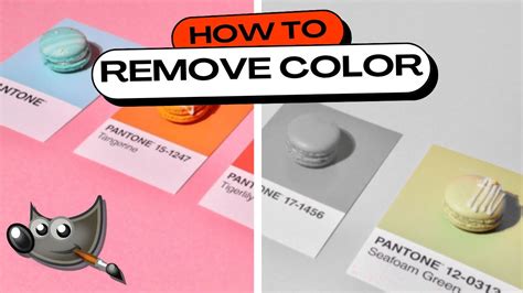 How To Remove Or Change Specific Colors In GIMP YouTube