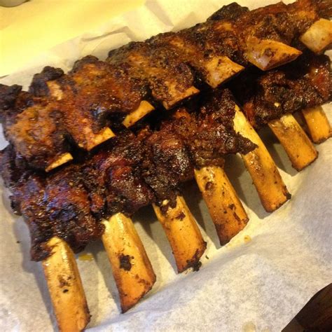 Dry Rubbed Smoked Beef Ribs Recipe