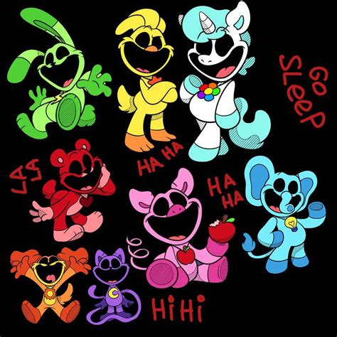 Poppy Playtime Chapter 3 Smiling Critters By Jeangonzal73 On Deviantart