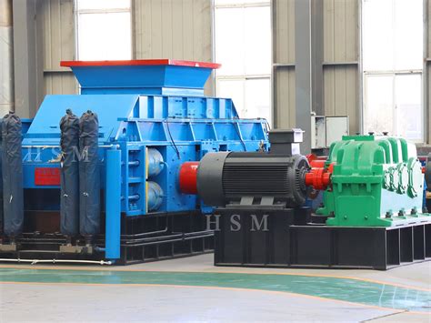 Hydraulic Double Roller Crusher Huashengming