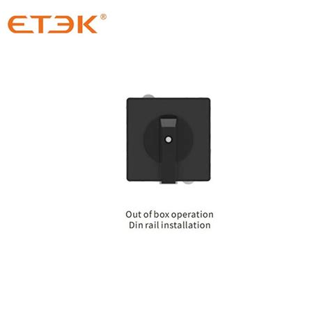 EKD Normal Style AC Isolator Switch Suitable For Panel Mounting ETEK Electric