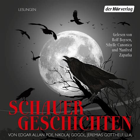 Schauergeschichten Audible Audio Edition Edgar Allan Poe