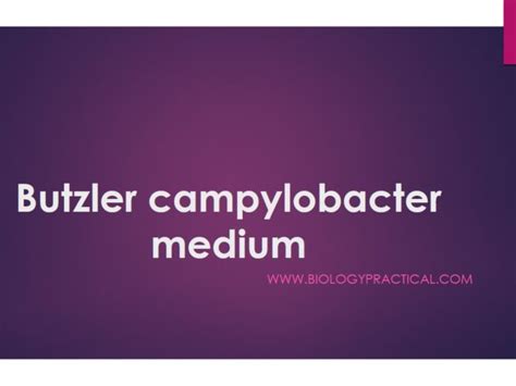 Cary Blair Transport Medium Composition Preparation And Uses Online