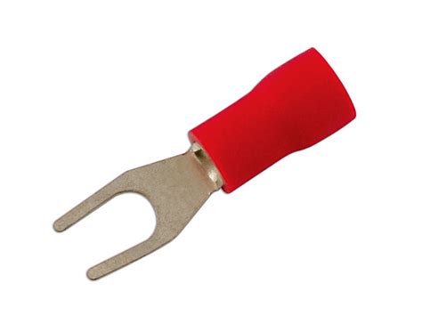 Connect Consumables 30151 Red Fork Terminal 40mm 100pc