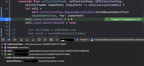 custom uicollectionviewcell with iboutlets crashes removing works fine