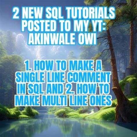 Akinwale Owi On Linkedin Sqldeveloper Sqlforbeginners