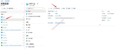 将Azure机器配置的静态IP修改为动态IP地址 ELuyee