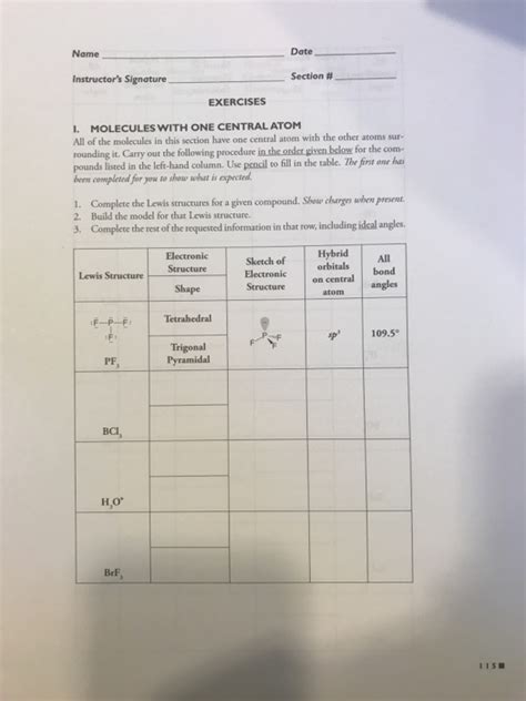 solved name date instructor s signature section exercises