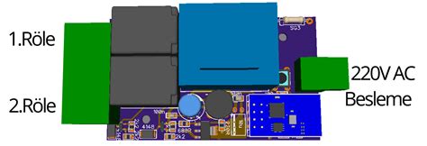 Kontrol Cepte Cep Telefonu Ve Esp8266 01 Ile 2 Röle Çıkış Kontrolu 2 Tık Röle