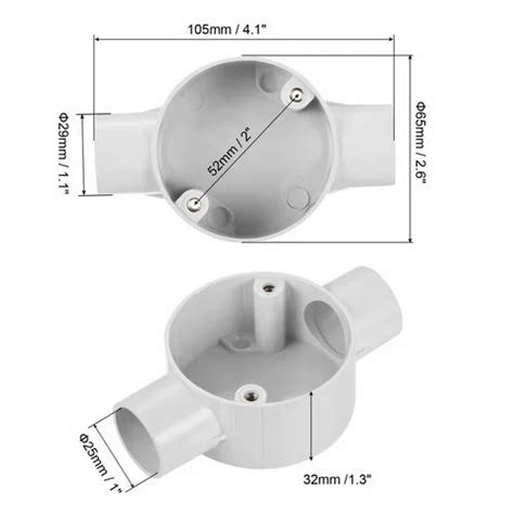 Round 2 Way Electric 25 Mm Juction Box At ₹ 120 Box In Patna Id 2856379382830