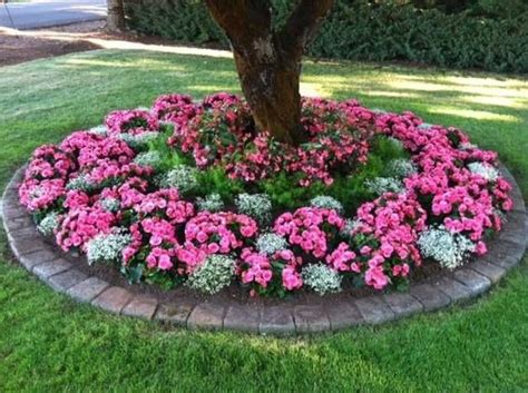Eye Catching Flower Beds Around Trees You Need To See Top Dreamer
