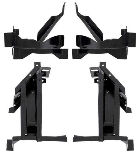 Oer 1966 70 Dodge B Body Rear Leaf Spring Mount Set 4 Piece Set Lh