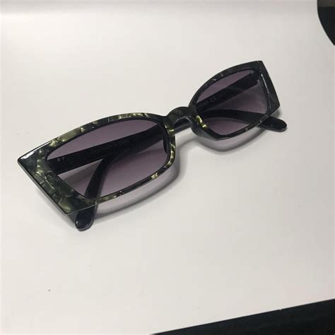 Green Grey Speck Glasses Thrift Fyp Popular Depop