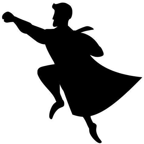 Svg Súper Papá Americano Héroe Imagen E Icono Gratis De Svg Svg Silh