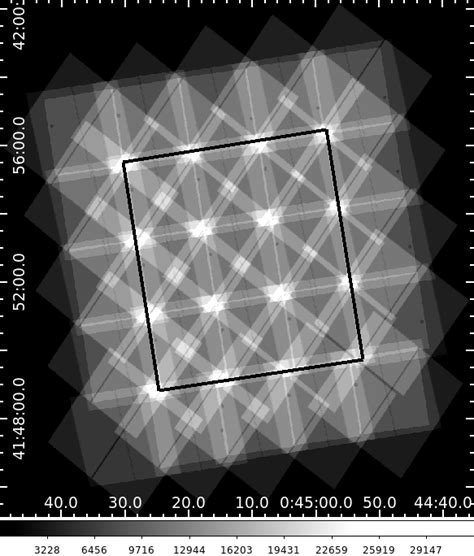 Exposure Map Of All Exposures Included In A Typical Half Brick Run