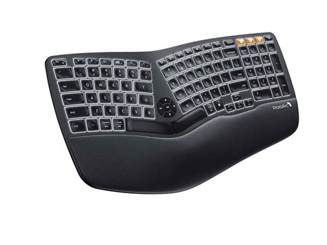 Protoarc Backlit Wireless Ergonomic Keyboard Ek01 Bluetooth Ergo Split Keyboard