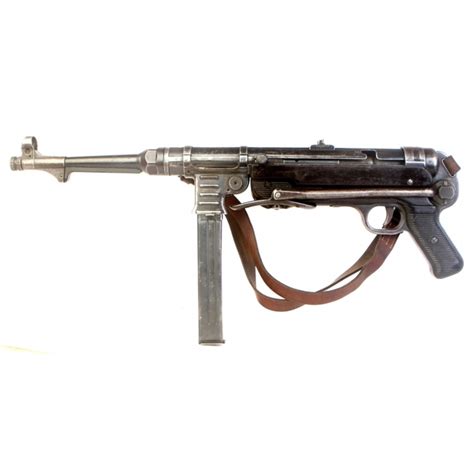 Deactivated Ww2 German Mp40 Submachine Gun
