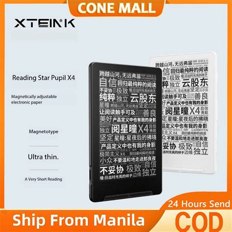 Xteink X4 E Book Reader 43 Portable Pocket E Ink Ereader X4 E Ink