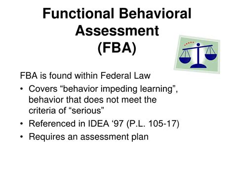 Ppt Functional Behavior Assessment Fba Powerpoint Presentation