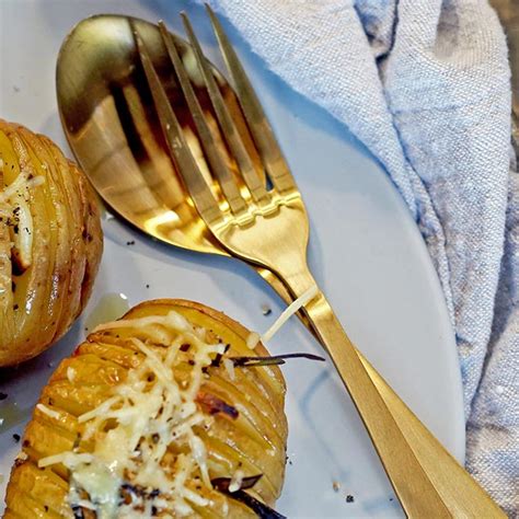 Herbed Hasselback Potato Recipe From Olivado