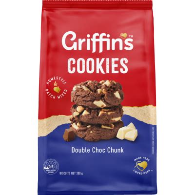 Griffins Double Choc Chunk Cookies Pantry New World