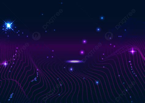 Abstract Gradient Particle Light Effect Background Desktop Wallpaper