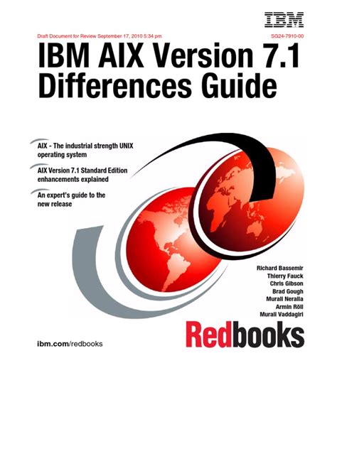 Ibm Aix Version 71 Differences Guide Download Free Pdf Computer