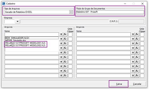 Fp3028 Relatórios Documentos Em Excel Com Dados De Funcionários