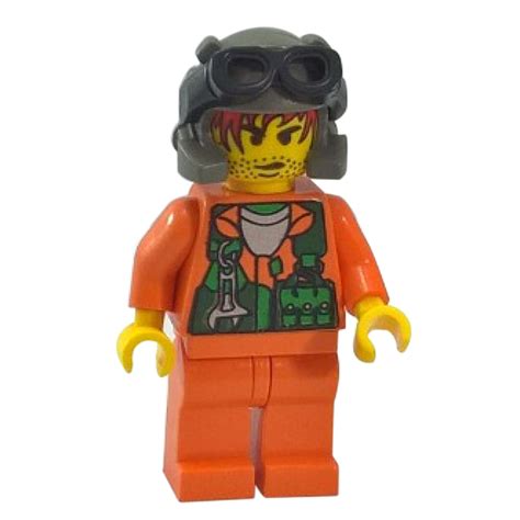 Lego® Rock Raiders Sparks Minifigure Rck005 Orange Suit Choose