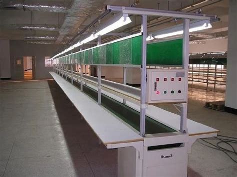 Mild Steel Production Line Assembly Workbench For Industrial Size 4