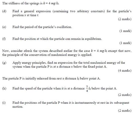 Solved Question Figure A Particle P Of Mass M Is Chegg