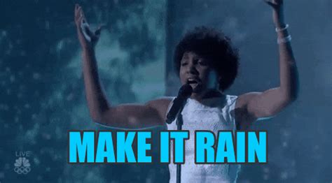 Make It Rain  By Americas Got Talent Find And Share On Giphy
