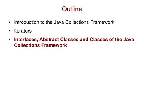 Ppt The Java Collections Framework Powerpoint Presentation Free Download Id2949709