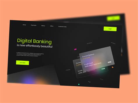 Digital Banking Landing By Shehryar On Dribbble