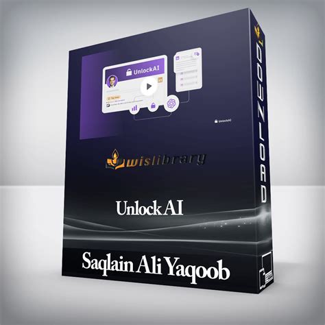 Saqlain Ali Yaqoob Unlock Ai Wisdom Library Training