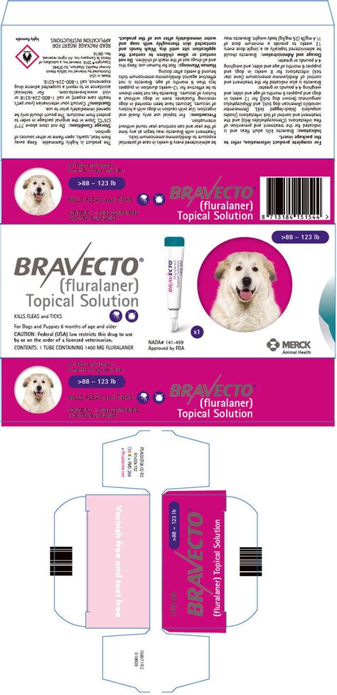 Bravecto Fluralaner Solution